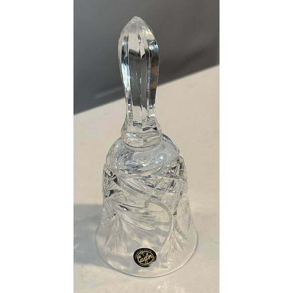 Cazlor Poland | Accents | Vtg Cazlor Poland 24 Lead Crystal Glass Bell ...